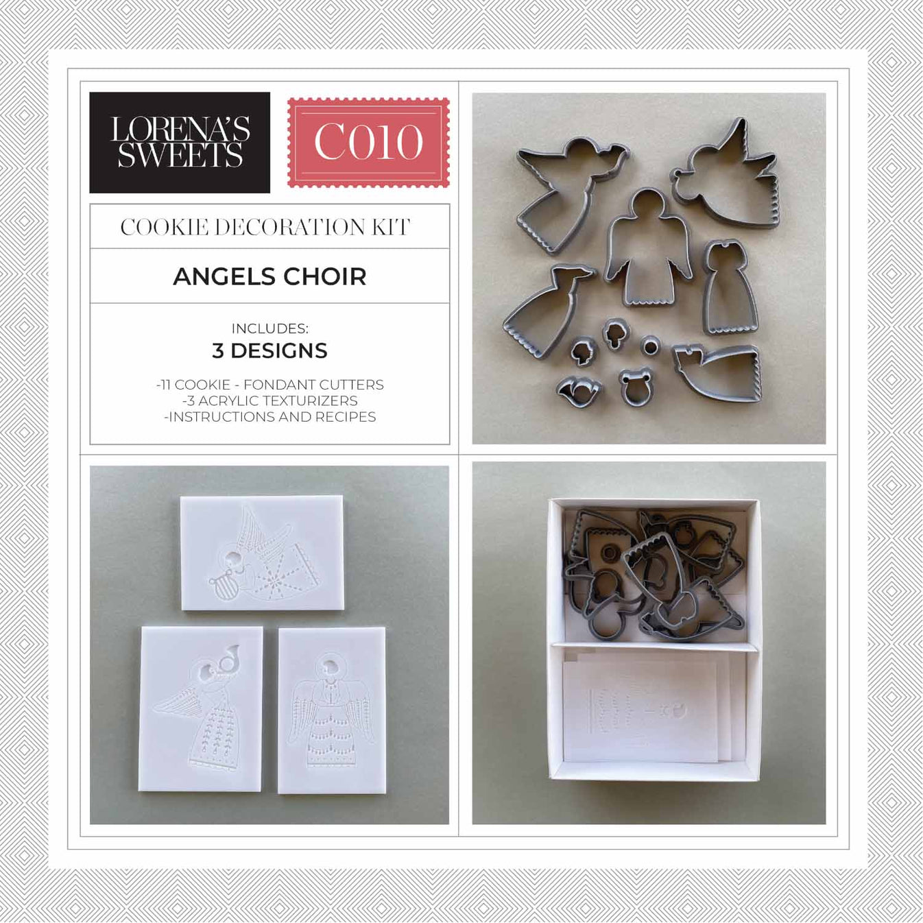 Lorena's Sweets Angels Choir Kit - Heavenly Decorating Fun