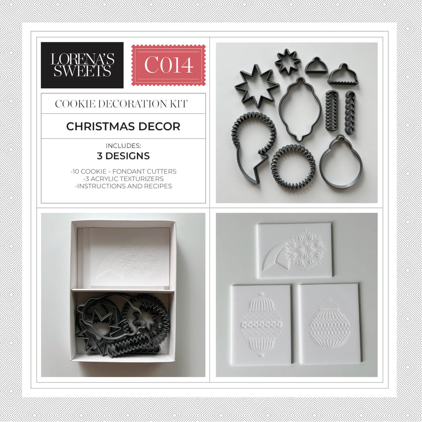 Lorena's Sweets Christmas Decor Kit - Spark Your Festive Creativity