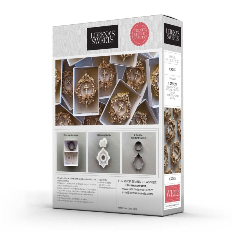 Cross Cookie Decorating Kit | Lorena's Sweets