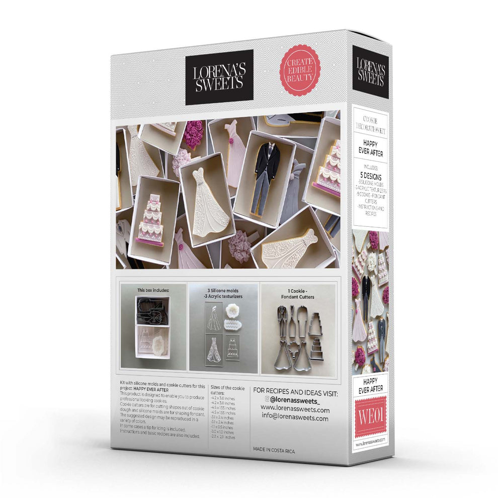Happy Ever After Cookie Decorating Kit | Lorena's Sweets