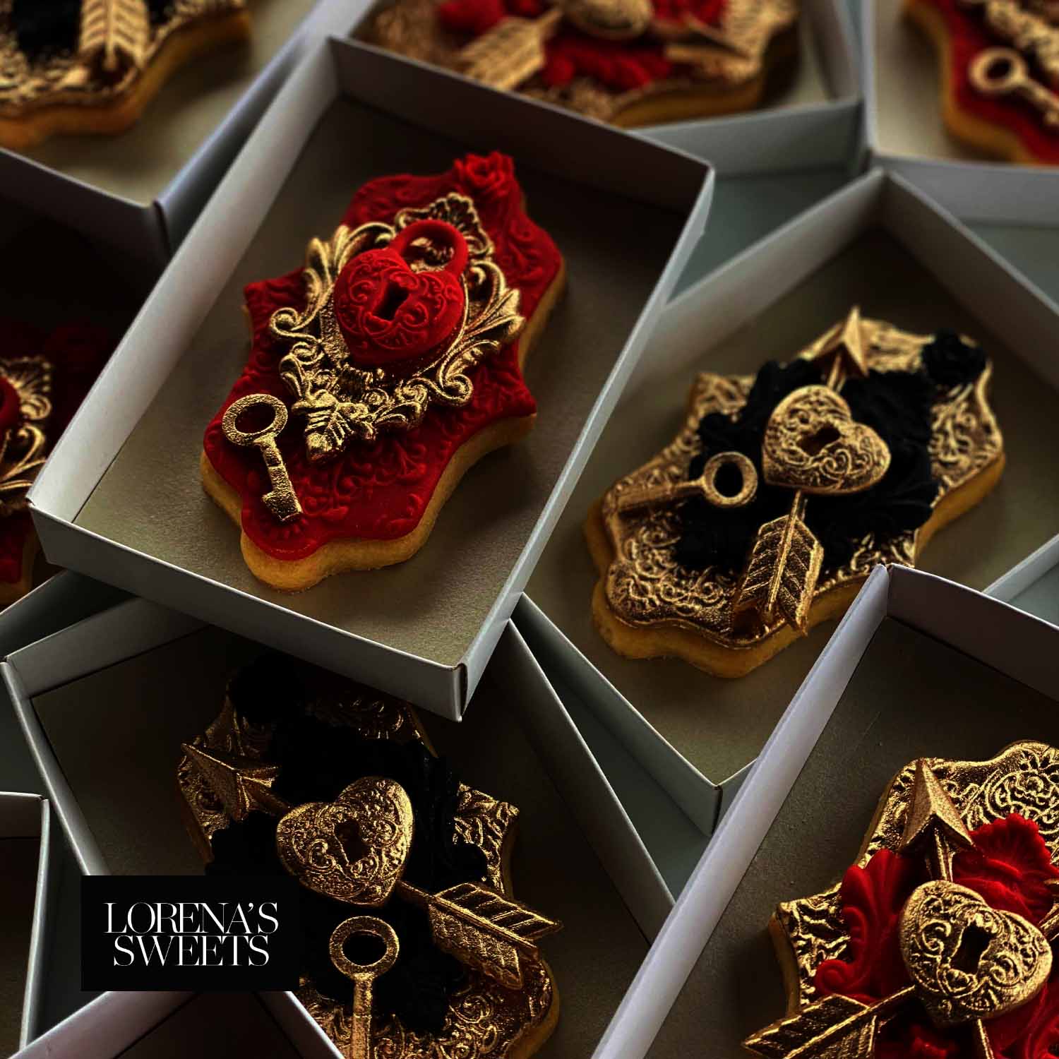 Lorena's Sweets Heart Lock Assortment - Unlock Your Baking Passion