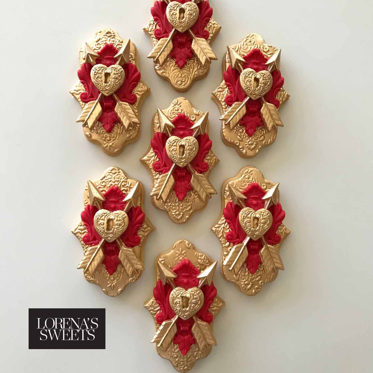 Lorena's Sweets Heart Lock Assortment - Unlock Your Baking Passion