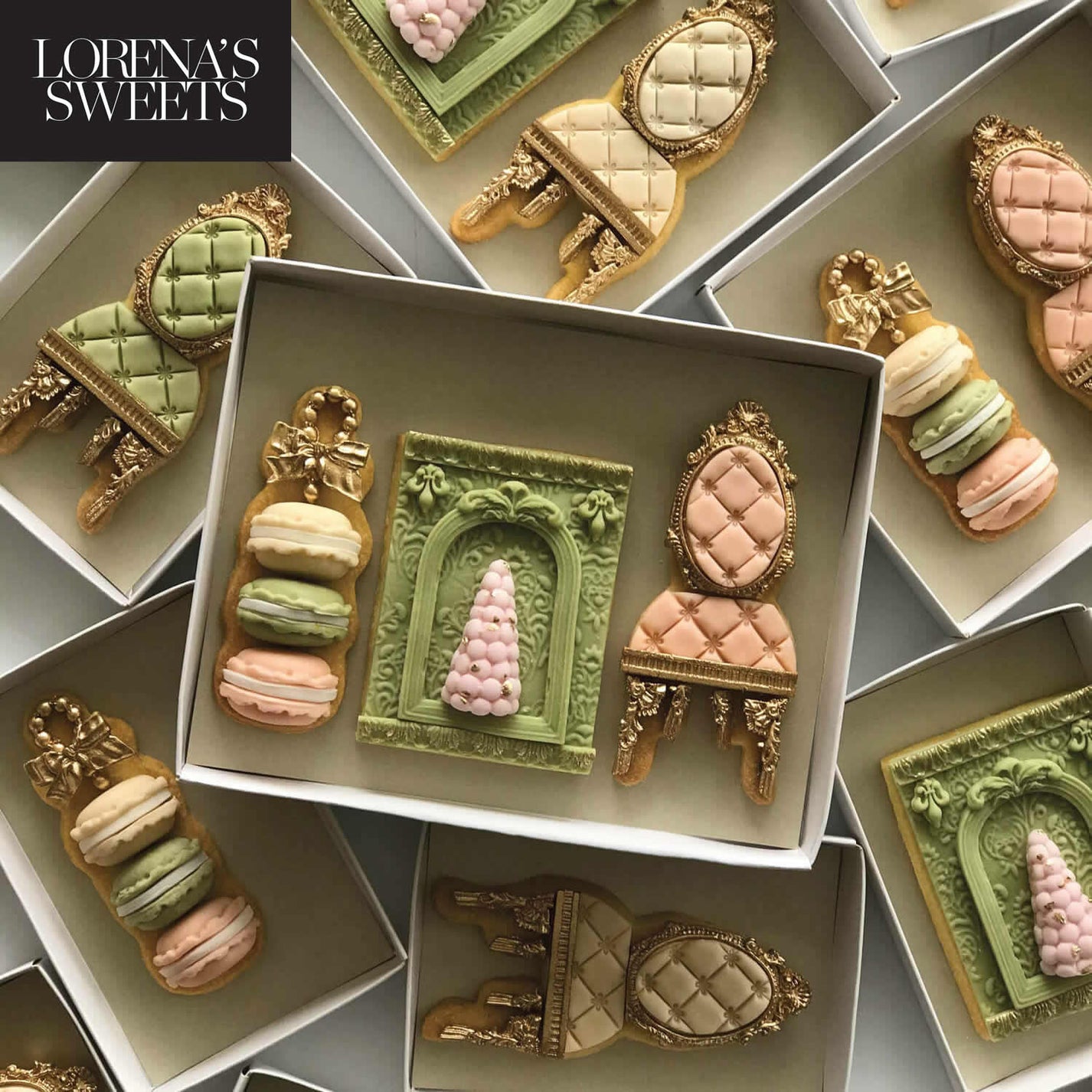 Paris Café Cookie Decorating Kit | Lorena's Sweets