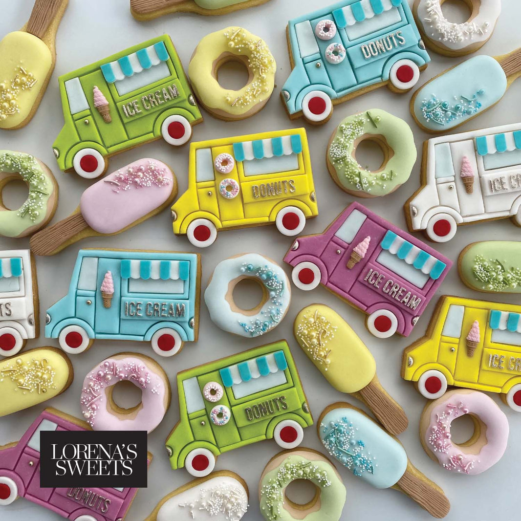 Lorena's Sweets Summer Collection - Creative Cookie Decorating Kits