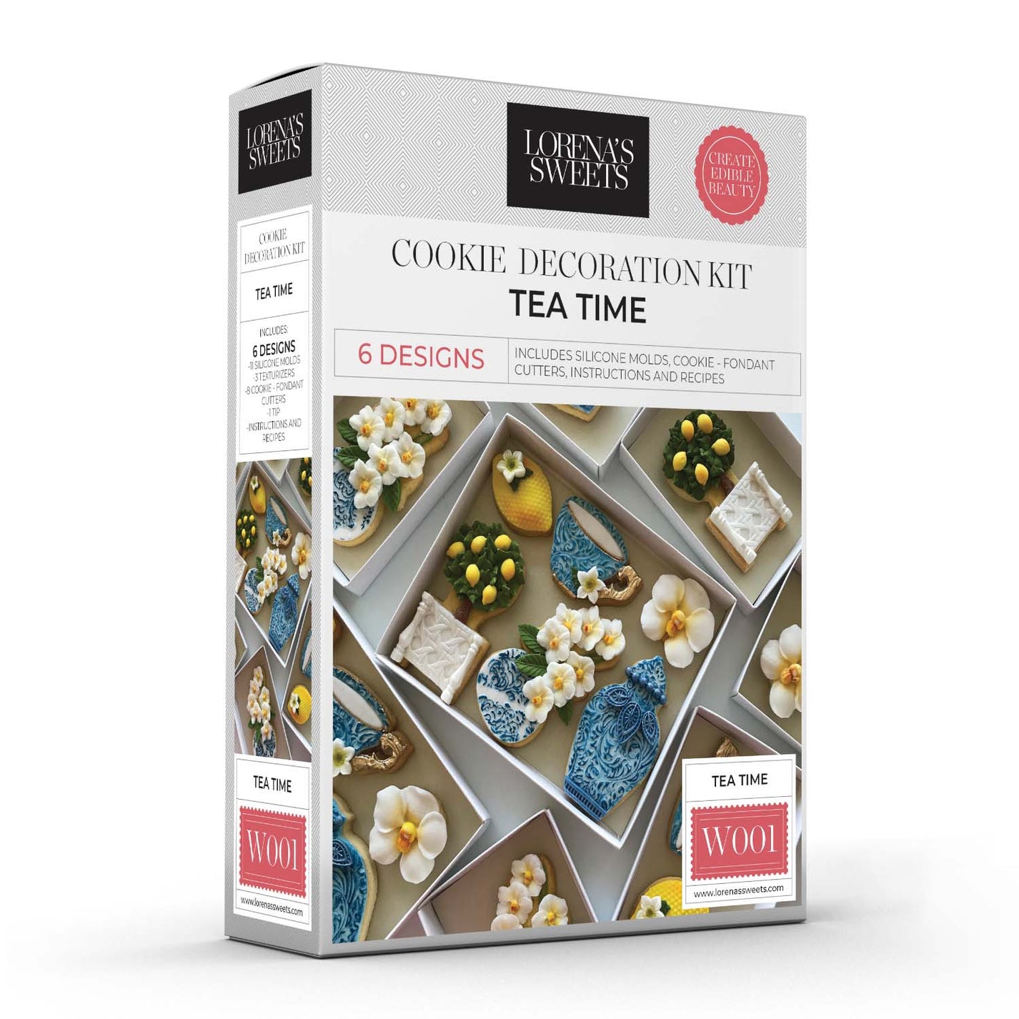 Tea Time Assortment Cookie Kit | Lorena's Sweets