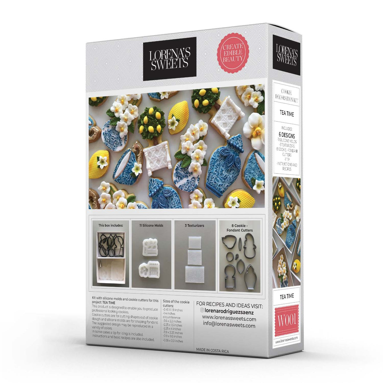 Tea Time Assortment Cookie Kit | Lorena's Sweets