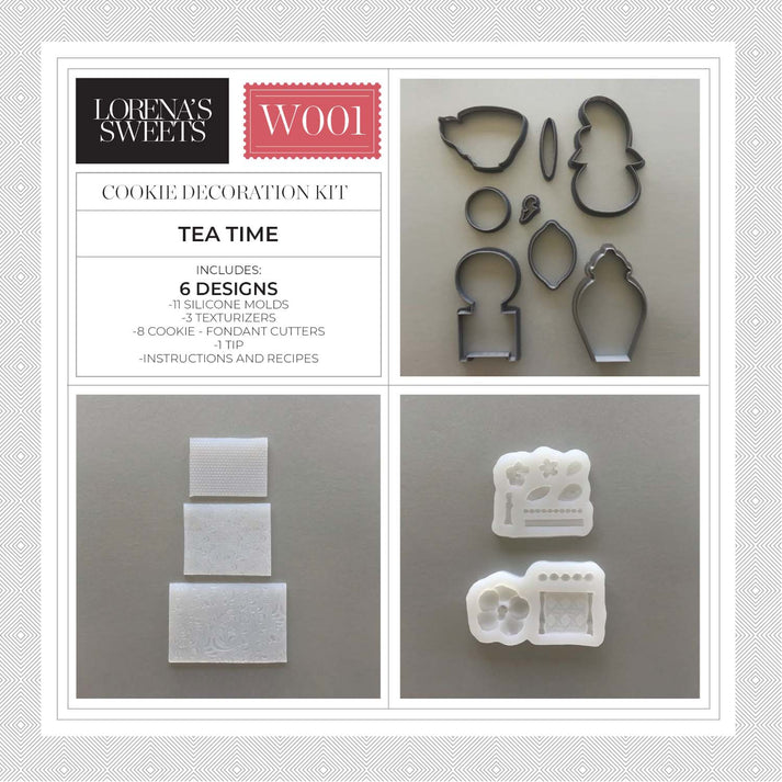 Tea Time Assortment Cookie Kit | Lorena's Sweets